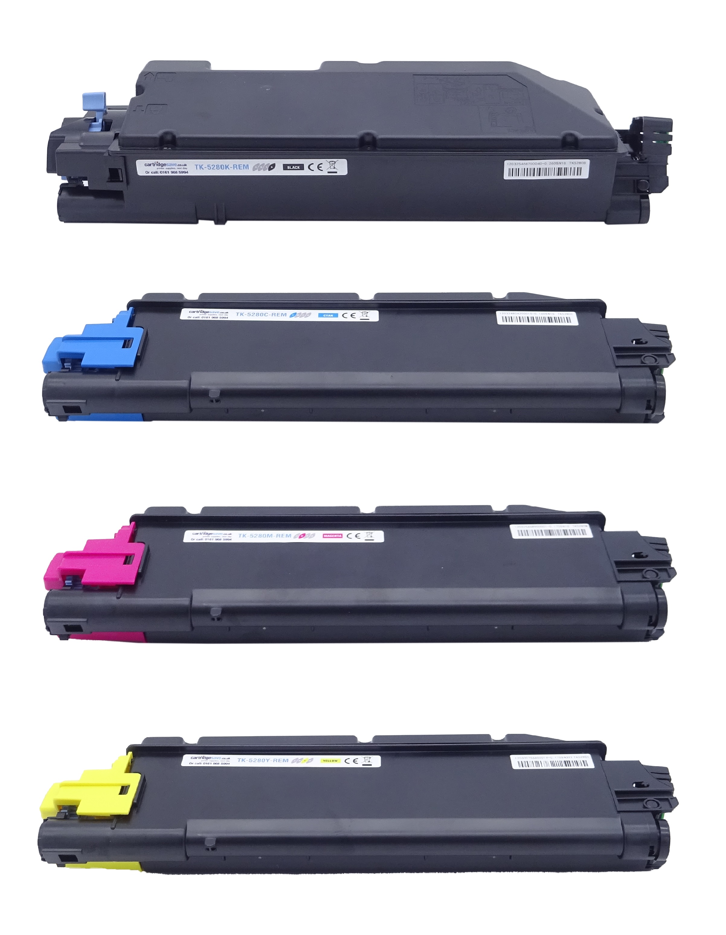 Compatible Kyocera TK-5280 (TK-5280K-REM, TK-5280C-REM TK-5280M-REM, TK ...