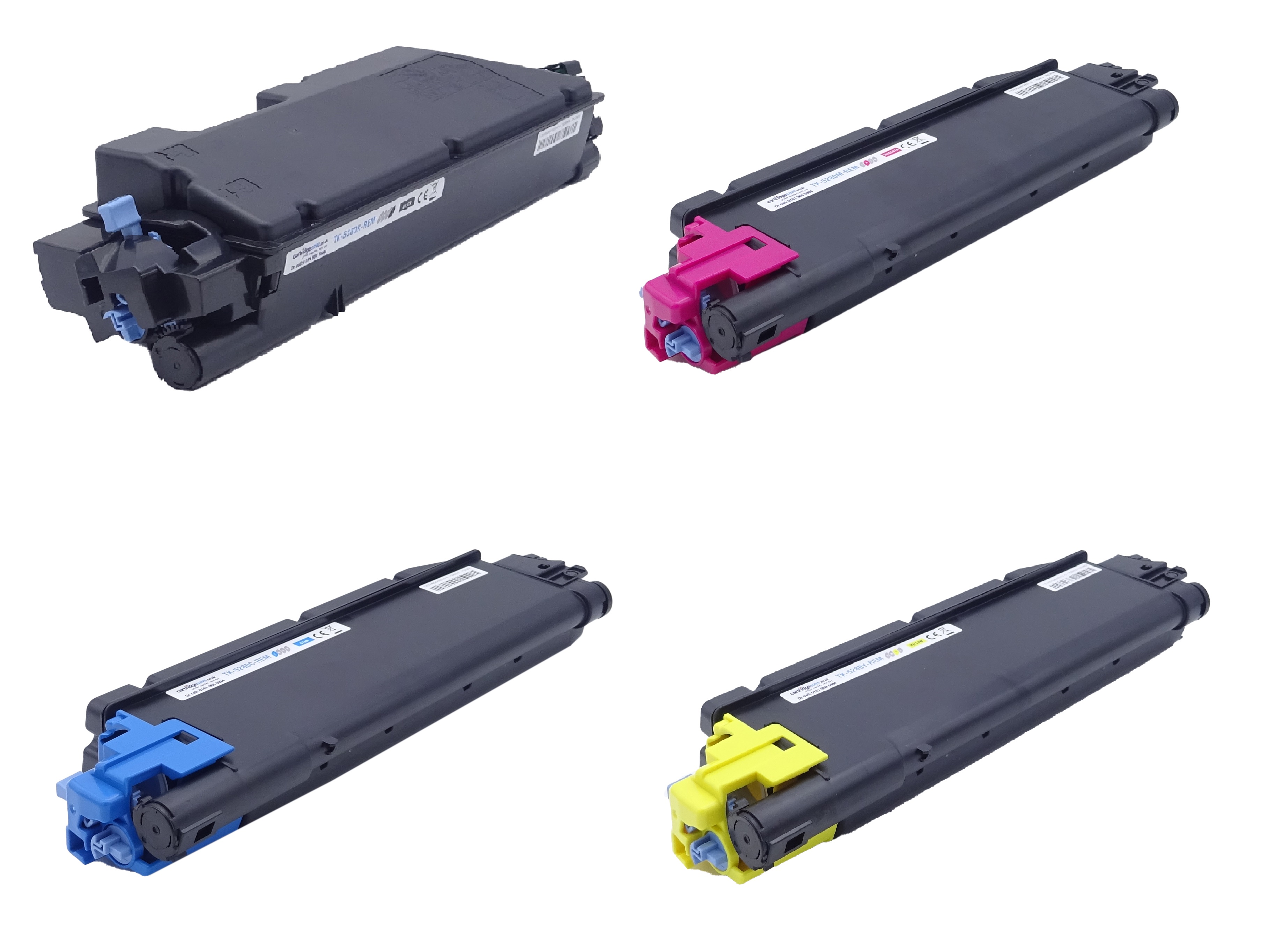 Compatible Kyocera TK-5280 (TK-5280K-REM, TK-5280C-REM TK-5280M-REM, TK ...