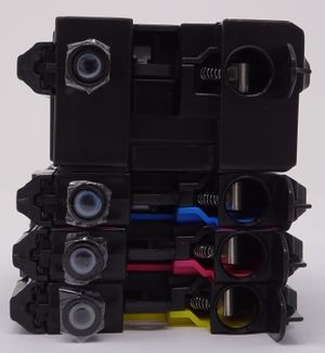 Compatible Brother LC-1280 (LC1280XL-BK-CPT, LC1280XL-C-CPT, LC1280XL-M ...