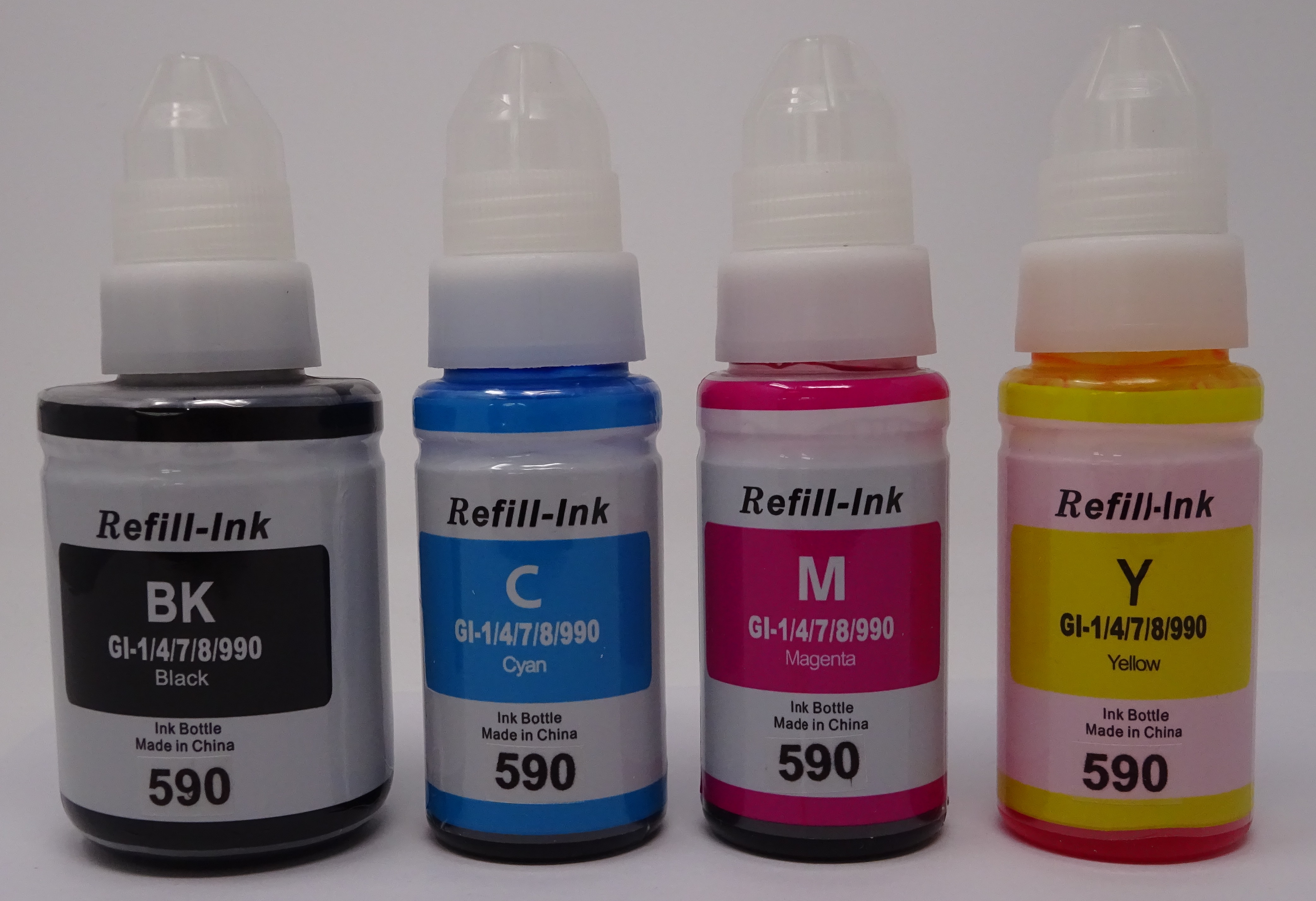 Compatible Canon GI-590 (GI-590BK-CPT, GI-590C-CPT, GI-590M-CPT, GI ...